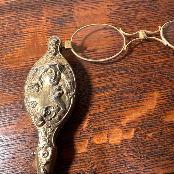 Accessories | Antique Sterling Silver Art Nouveau Lorgnette With ...